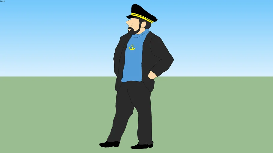 Captain Haddock | 3D Warehouse