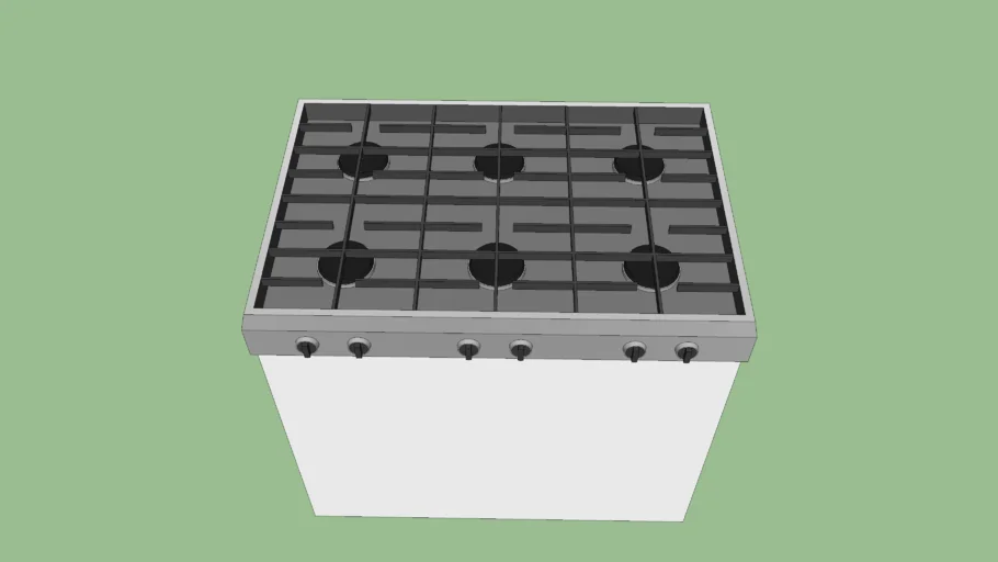Gas stove | 3D Warehouse