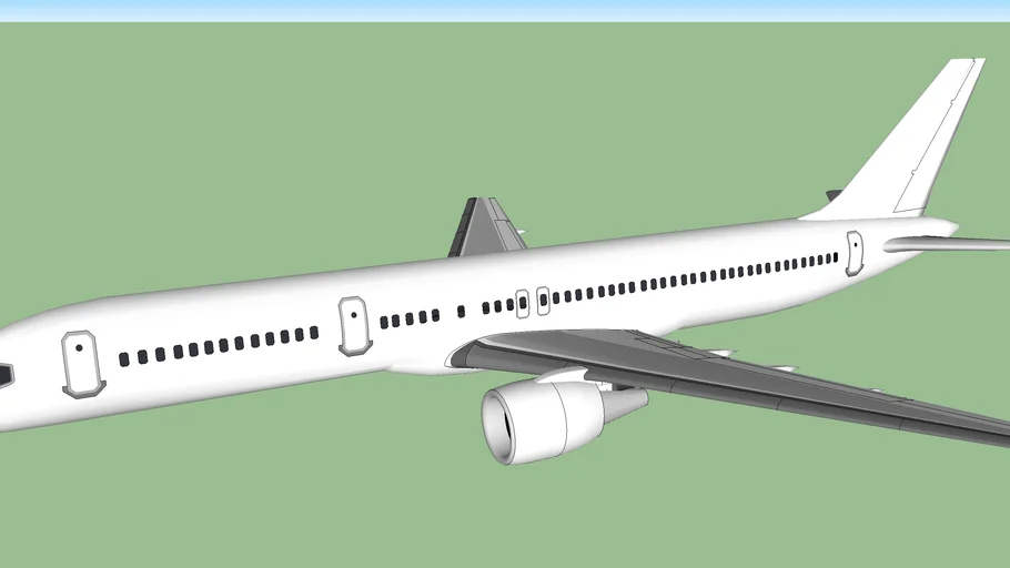 Template - Boeing 757-200 | 3D Warehouse