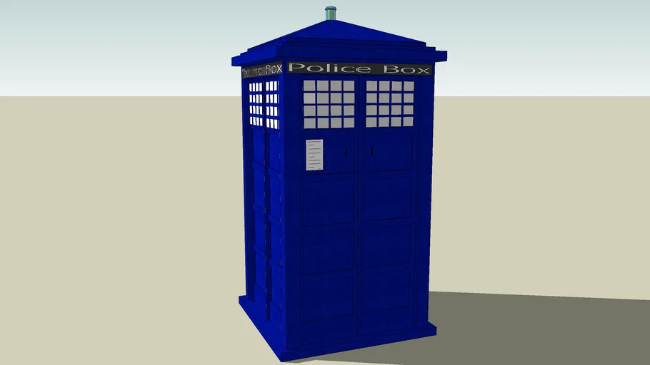 Tardis | 3D Warehouse