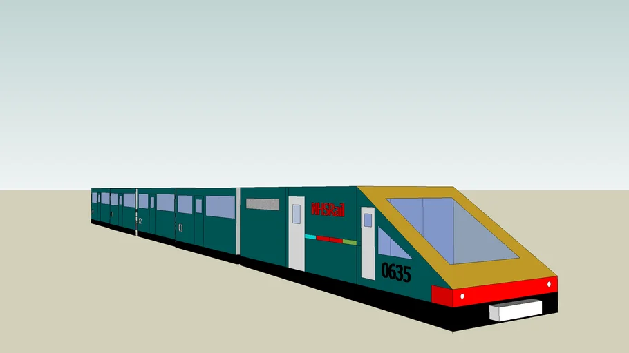 Train HST | 3D Warehouse