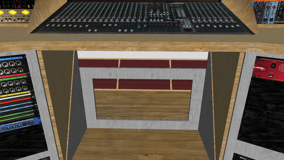 Loft Music Studios Control Room | 3D Warehouse