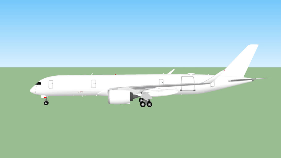 Airbus A350-900F | 3D Warehouse