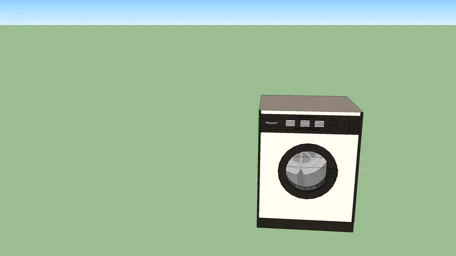 Hotpoint Reversomatic Dryer De Luxe 9326 | 3D Warehouse