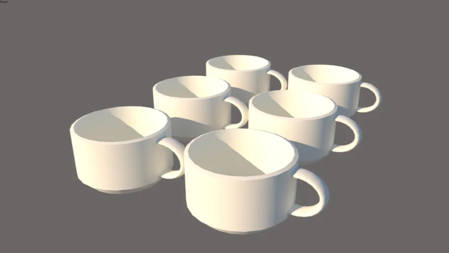 Coffee Cup Set 2 | 3D Warehouse