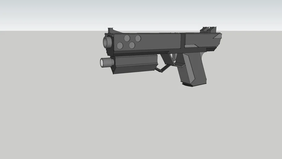 hand gun | 3D Warehouse