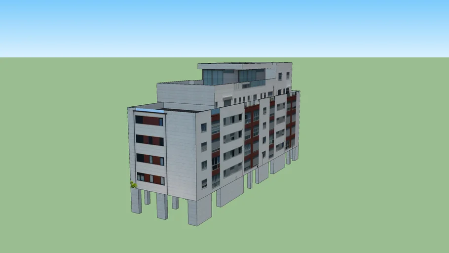 Edificio Monarca 2 Real de Piasca | 3D Warehouse