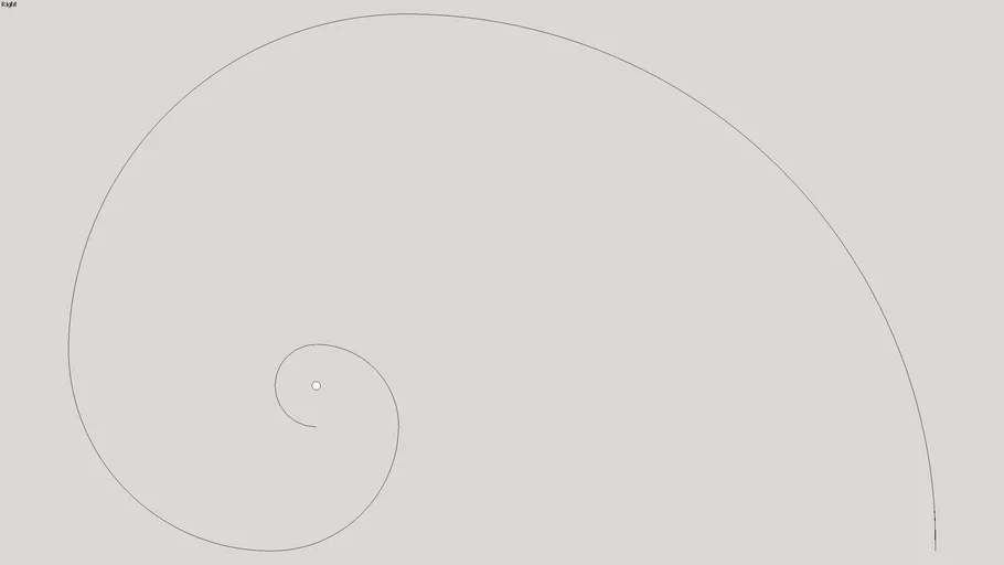 Fibonacci Spiral | 3D Warehouse