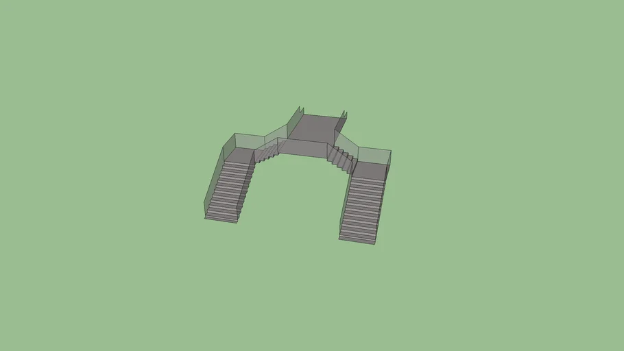 Stair/Escalera | 3D Warehouse