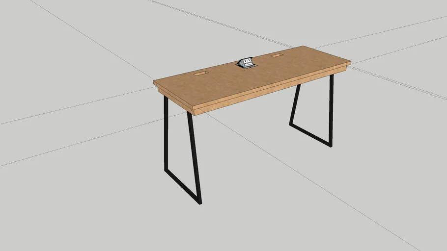 wood table2 | 3D Warehouse