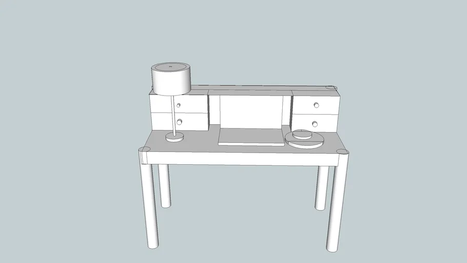 Computer desk | 3D Warehouse