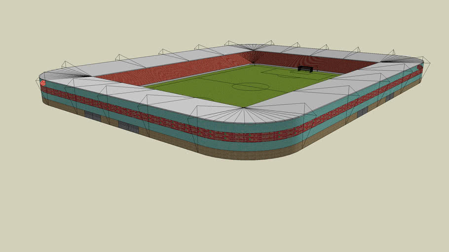 New Wrexham stadium | 3D Warehouse