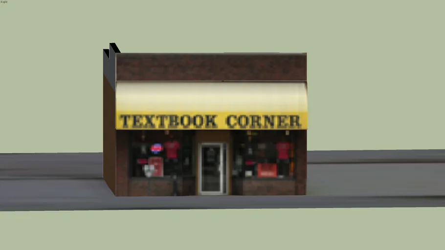 Textbook Corner | 3D Warehouse