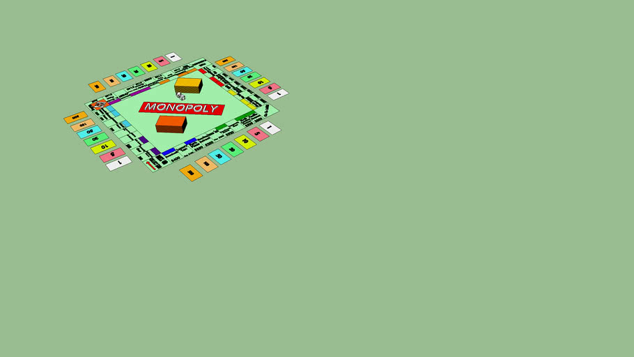 Monopoly board | 3D Warehouse