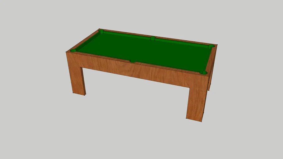 pool table | 3D Warehouse