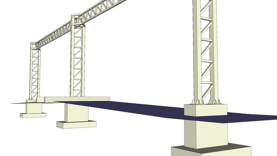 PÓRTICO SEÑALECTICA VIAL | 3D Warehouse