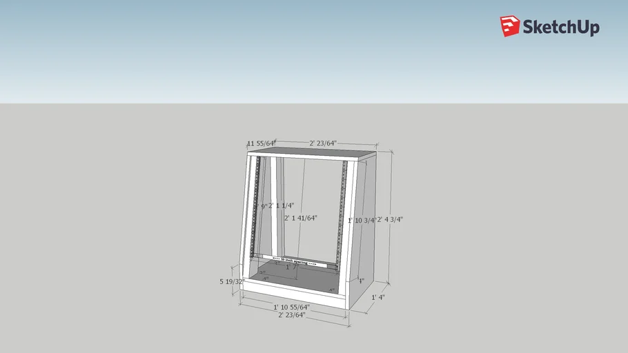 Studio Rack (single) | 3D Warehouse