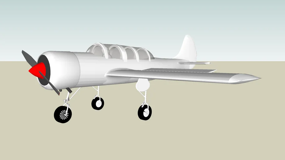 Yakovlev Yak-52 | 3D Warehouse