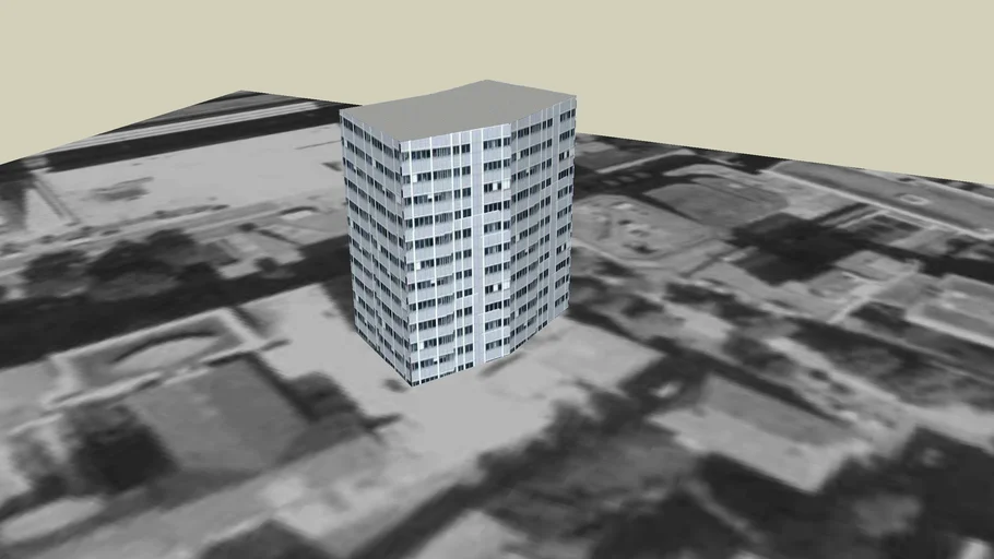 high rise building central station | 3D Warehouse