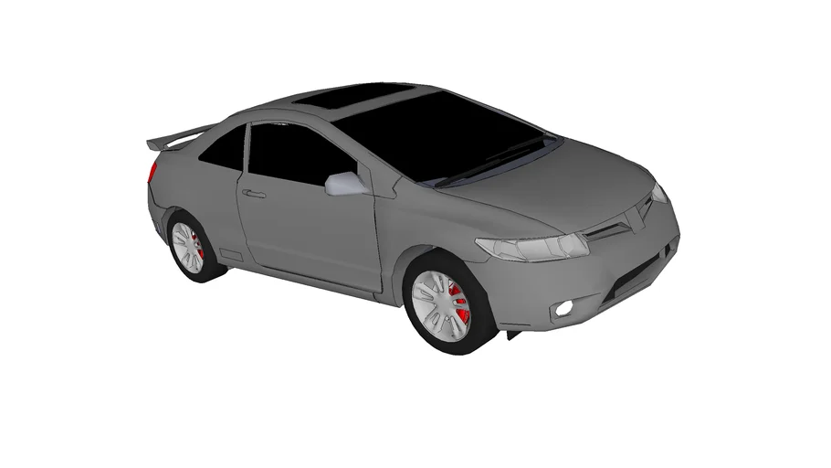 Honda Civic Si Coupe | 3D Warehouse