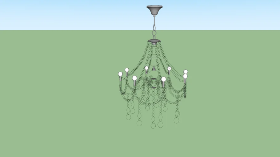 Lustre cristal | 3D Warehouse