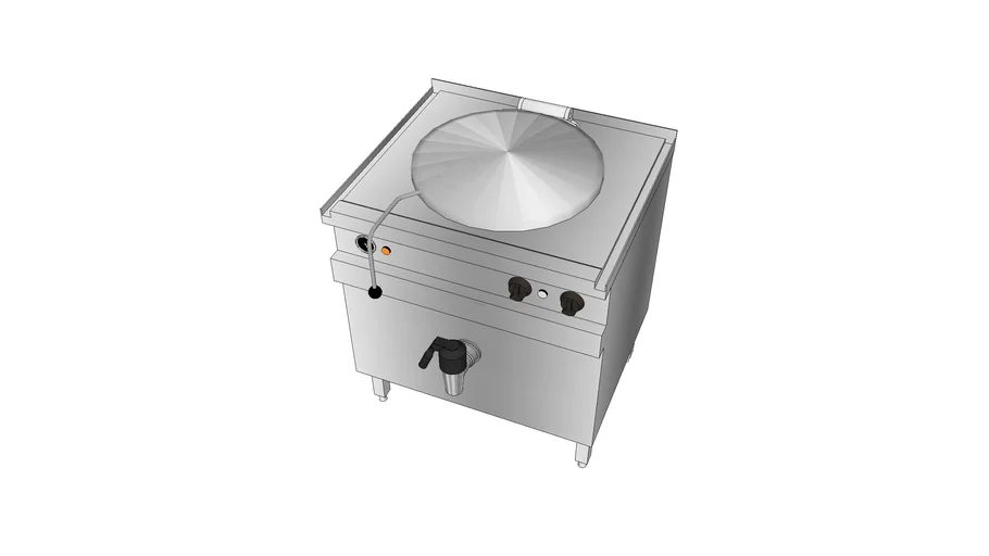 MKN Optima 700 Electric quick boiling kettle 60 L Vapro Typ 2122802B ...