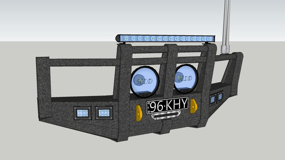 5 POST BULLBAR | 3D Warehouse