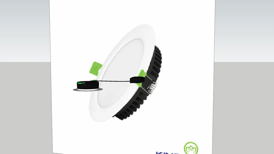 Đèn Led 3_DDL-10SS-T120-VTTT | 3D Warehouse