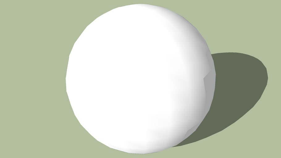 White Ball | 3D Warehouse
