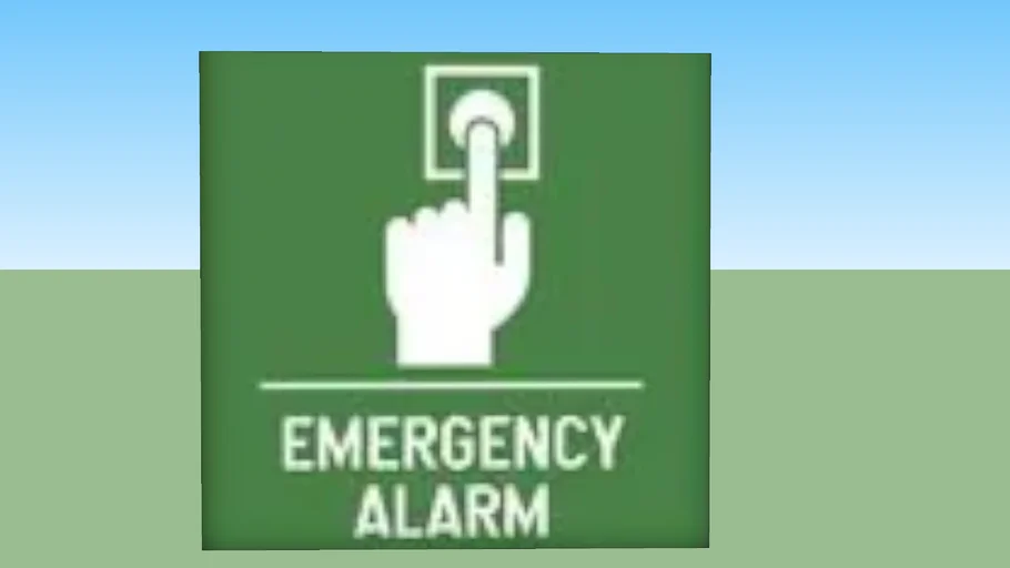 Emergency alarm | 3D Warehouse