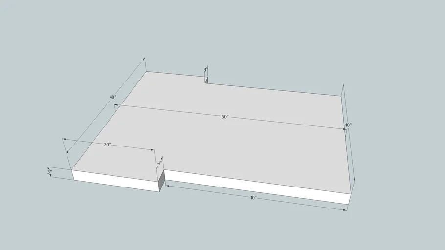 Platform | 3D Warehouse