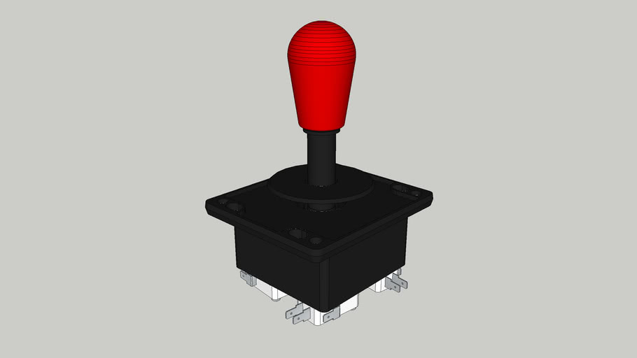AWUK American Style Arcade Joystick | 3D Warehouse