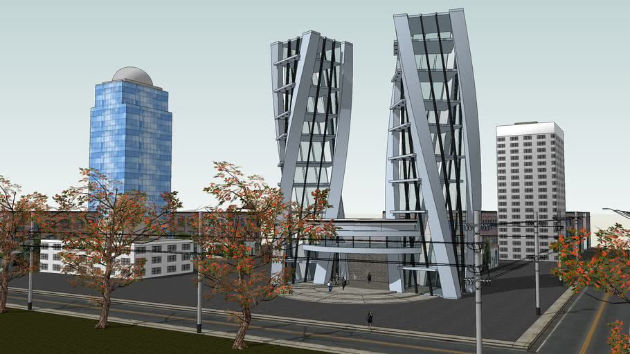 Twist Building | 3D Warehouse