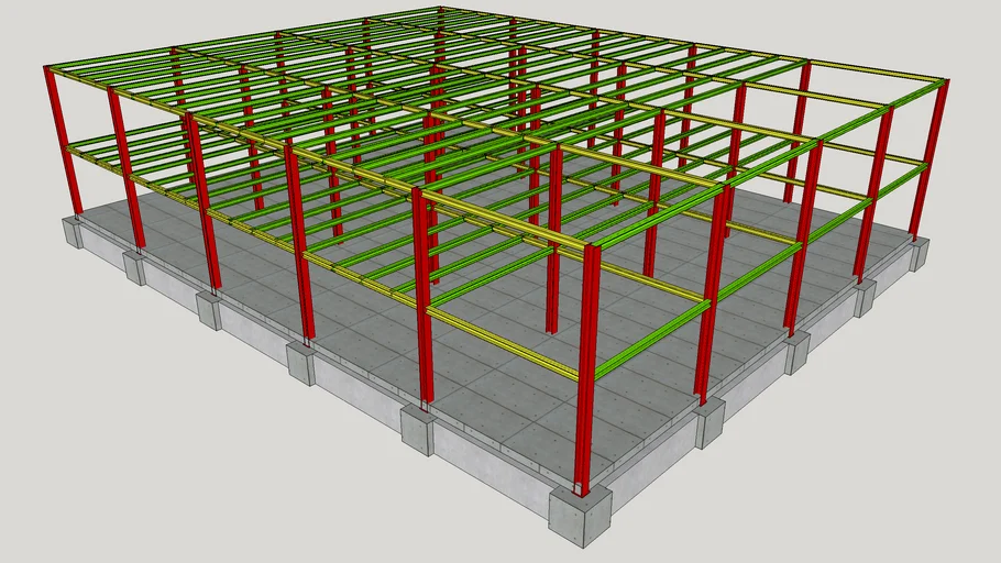 New Rectangular Building | 3D Warehouse