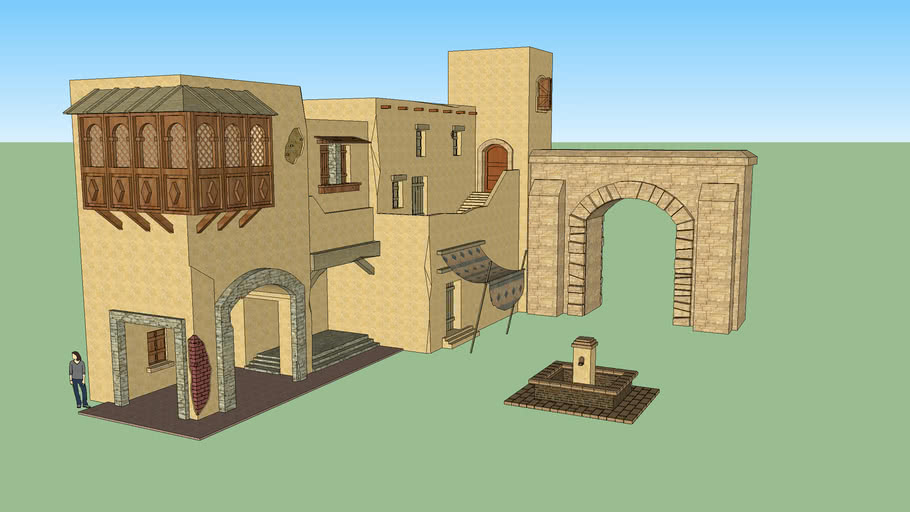 Desert House 01 | 3D Warehouse