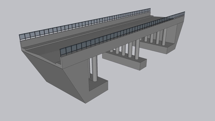 Highways Bridge-02 | 3D Warehouse