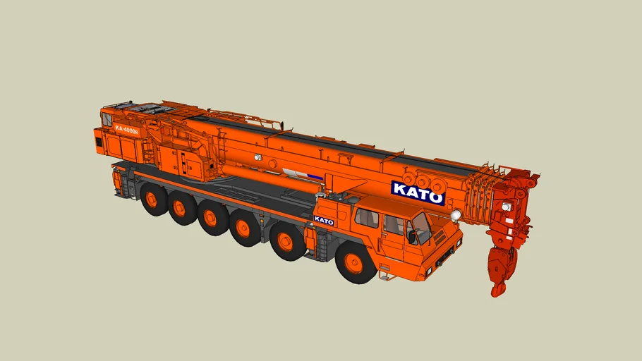 KATO KA-4000R | 3D Warehouse