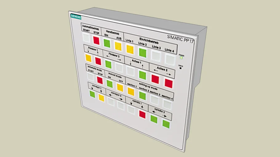 Siemens PP17 II | 3D Warehouse
