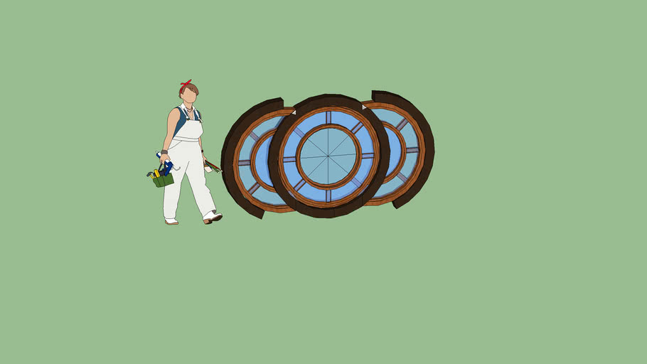 Circular Window | 3D Warehouse