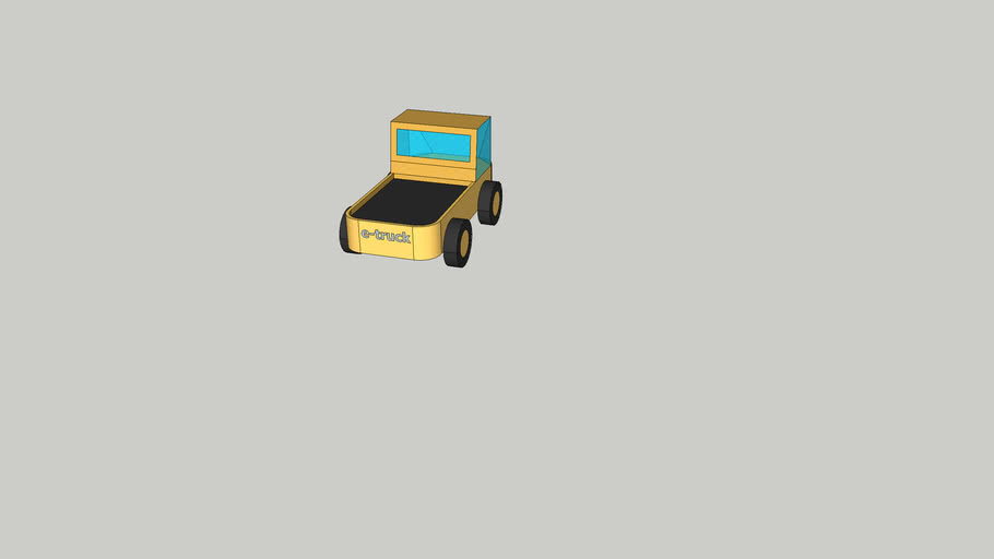 Electric Delivery Truck | 3D Warehouse