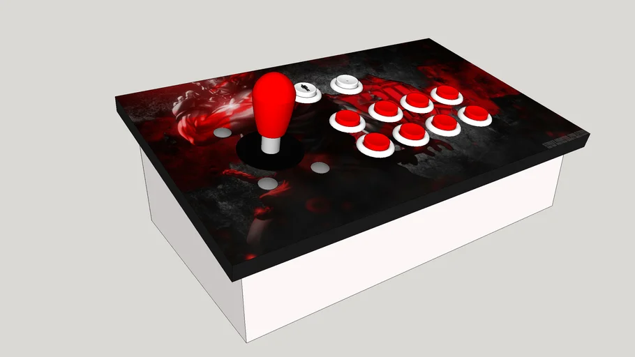 controle arcade de um player | 3D Warehouse