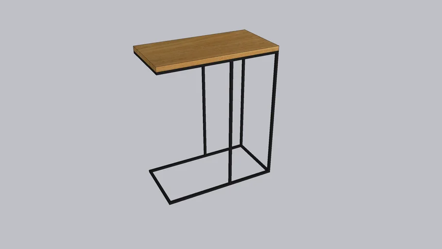 Mesa lateral C-Table | 3D Warehouse