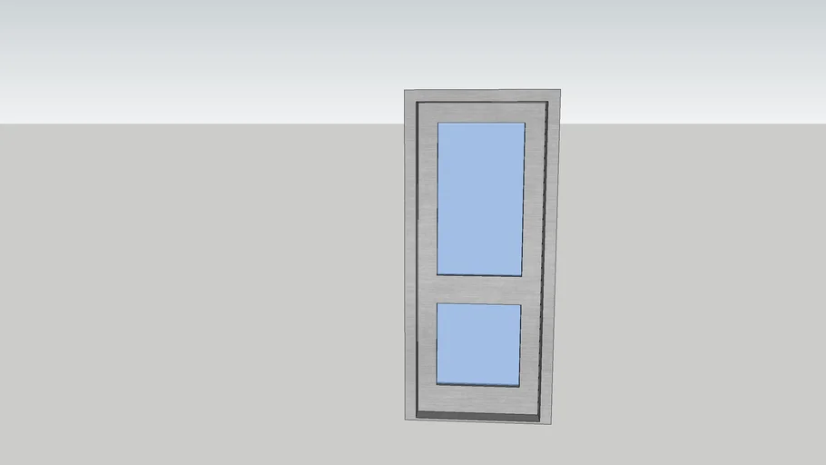 Aluminium External door/ casing. | 3D Warehouse