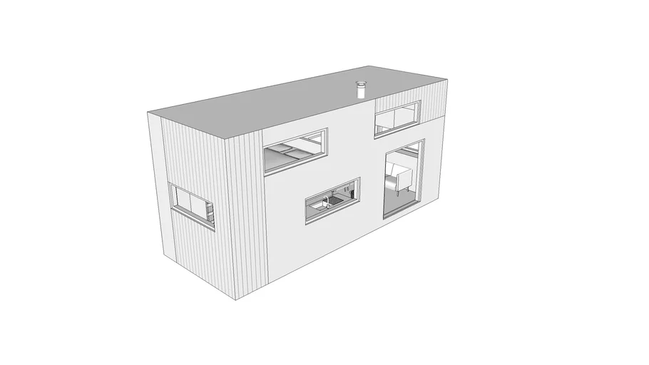 Tiny House Basic Design | 3D Warehouse