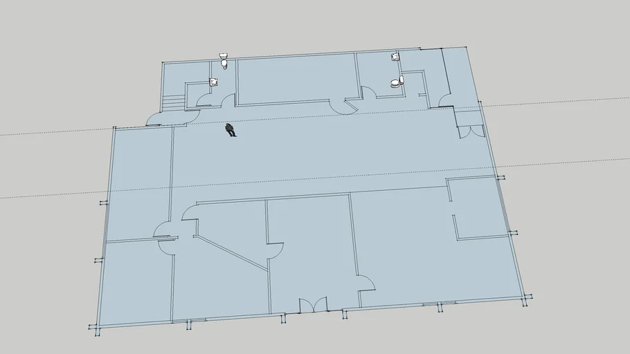 The floor plan for Michael | 3D Warehouse