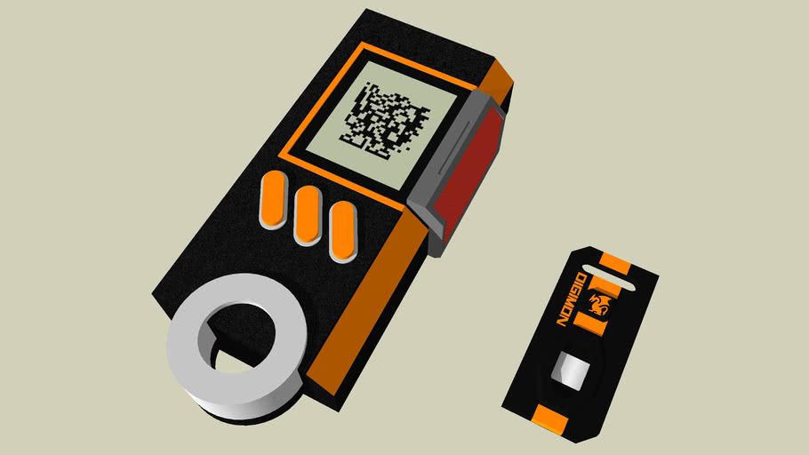 Digivice Burst | 3D Warehouse