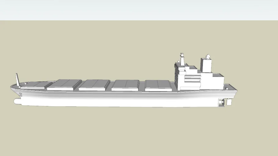 cargo ship | 3D Warehouse