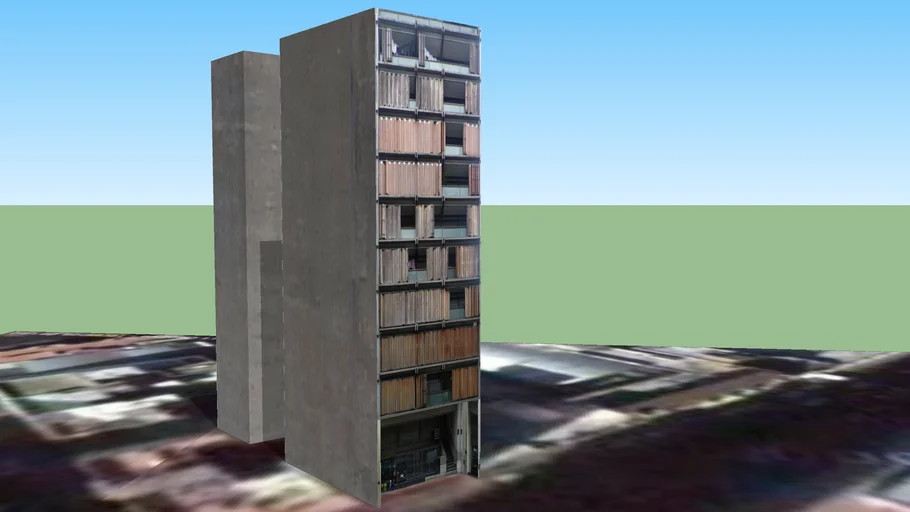 Edificio de departamentos, La Plata | 3D Warehouse