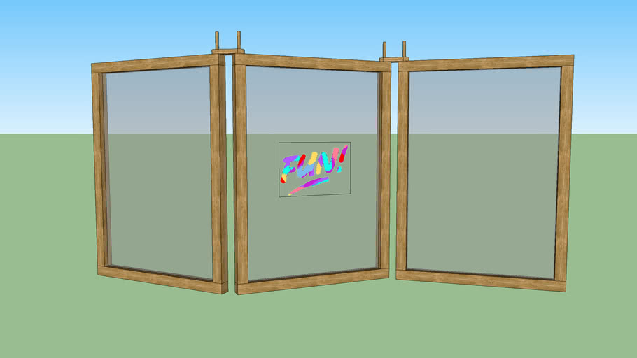 wooden writing board | 3D Warehouse