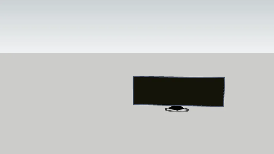 ultra wide monitor | 3D Warehouse